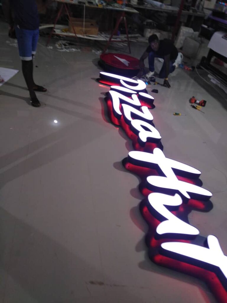 3D Signage - Print Planet Ghana